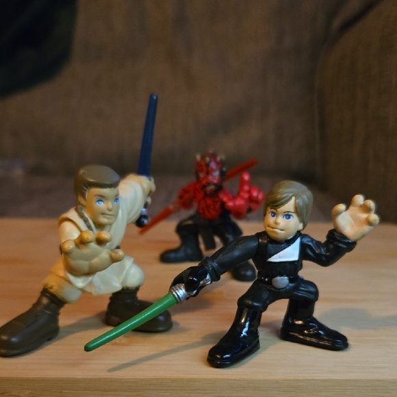Hasbro | Toys | Star Wars Galactic Heroes Figures Lot Obiwan Kenobi ...